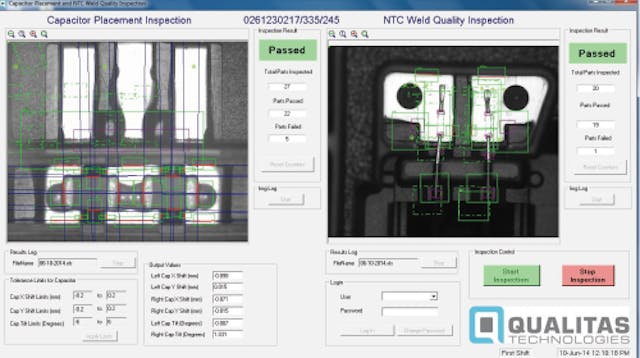 Automotive sensor defects detected by vision | Vision Systems Design
