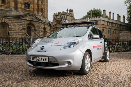 Industry Solutions: Autonomous vehicle driven by vision | Vision ...