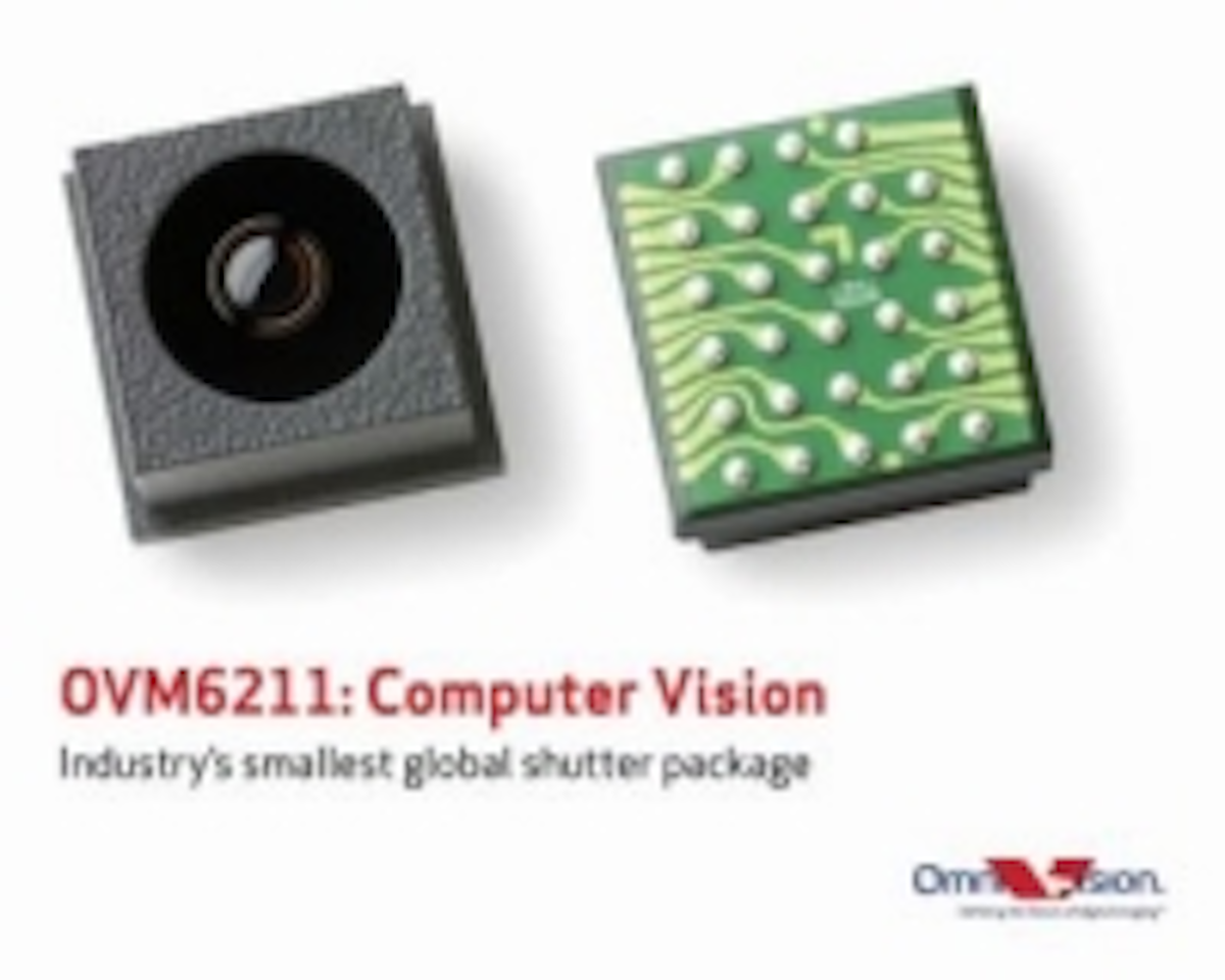 OmniVision introduces compact global shutter camera for mobile and wearable devices | Vision ...