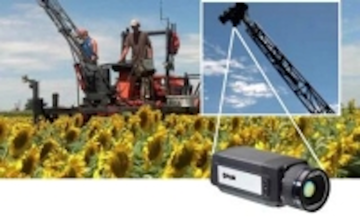 Infrared camera helps monitor crops and measure water stress | Vision ...