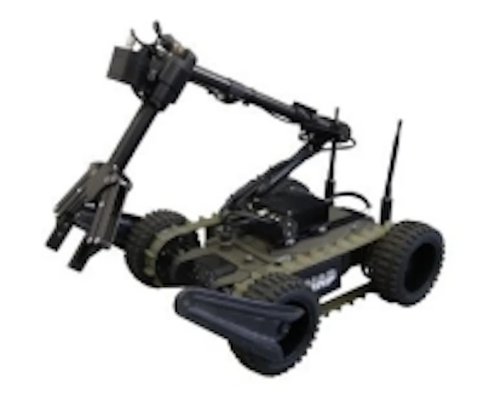 Reconnaissance robots use infrared cameras for military threat ...