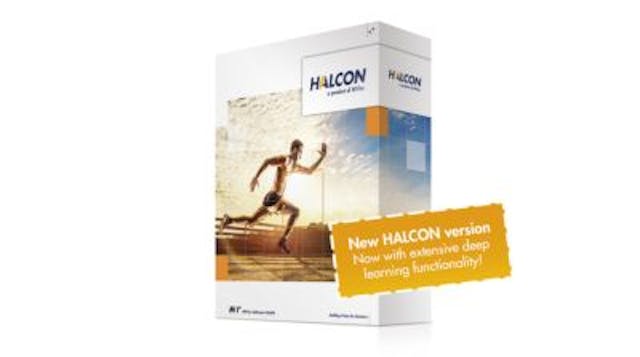 Deep learning-optimized HALCON machine vision software version ...