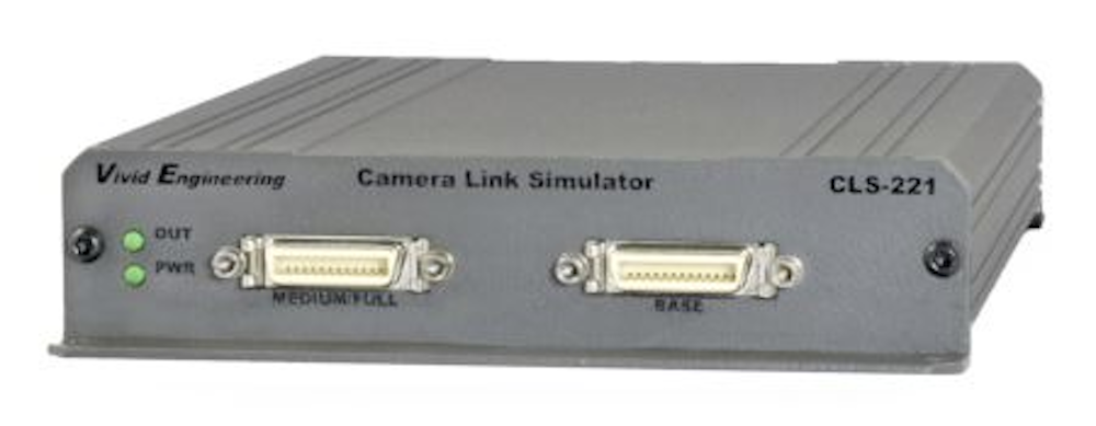 Camera Link simulator from Vivid Engineering supports Camera Link 2.1 ...