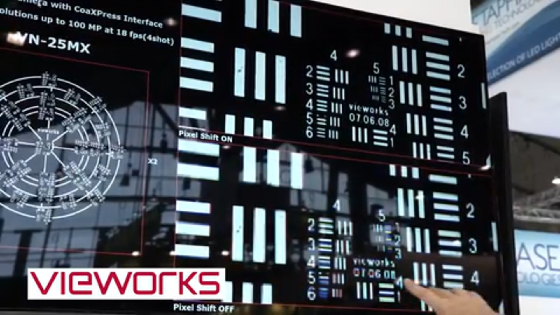 Vieworks TDI camera at VISION2016 | Vision Systems Design