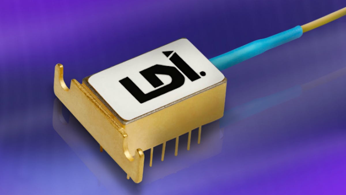 SCW 1731F-D40R laser diode module showing at Laser World of Photonics ...