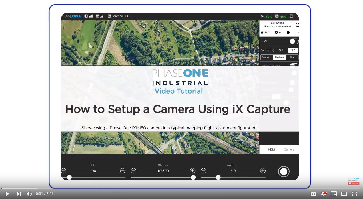 Tutorial - How to set up a camera using iX Capture | Phase One ...