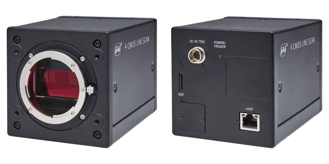 JAI introduces 4-CMOS prism based RGB + NIR line scan camera with 10 ...