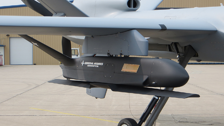 uas general atomics sparrowhawk drone tests conducted | Vision Systems ...