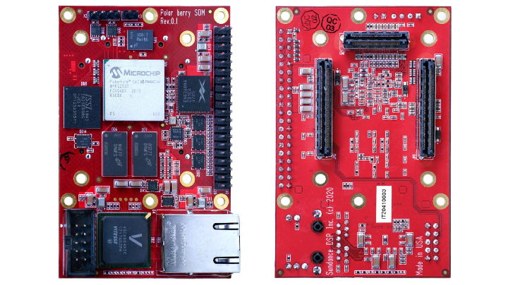machine vision SoM with FPGA PolarBerry from Sundance | Vision Systems ...