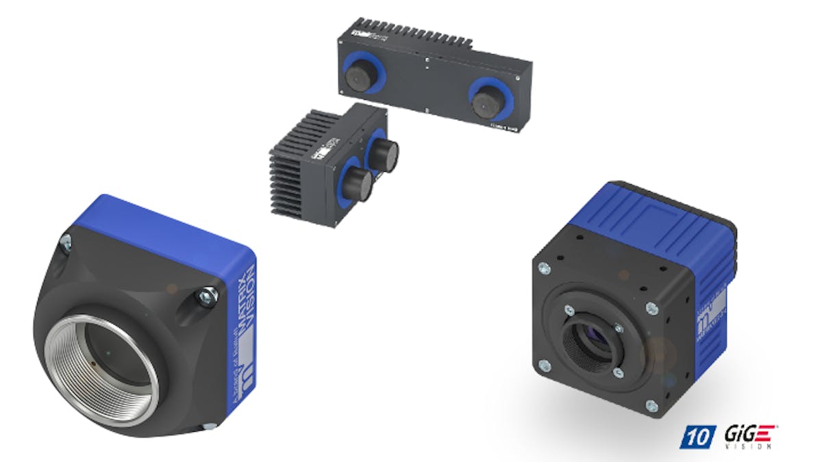 Matrix Vision shows camera lineup VISION 2021 | Vision Systems Design