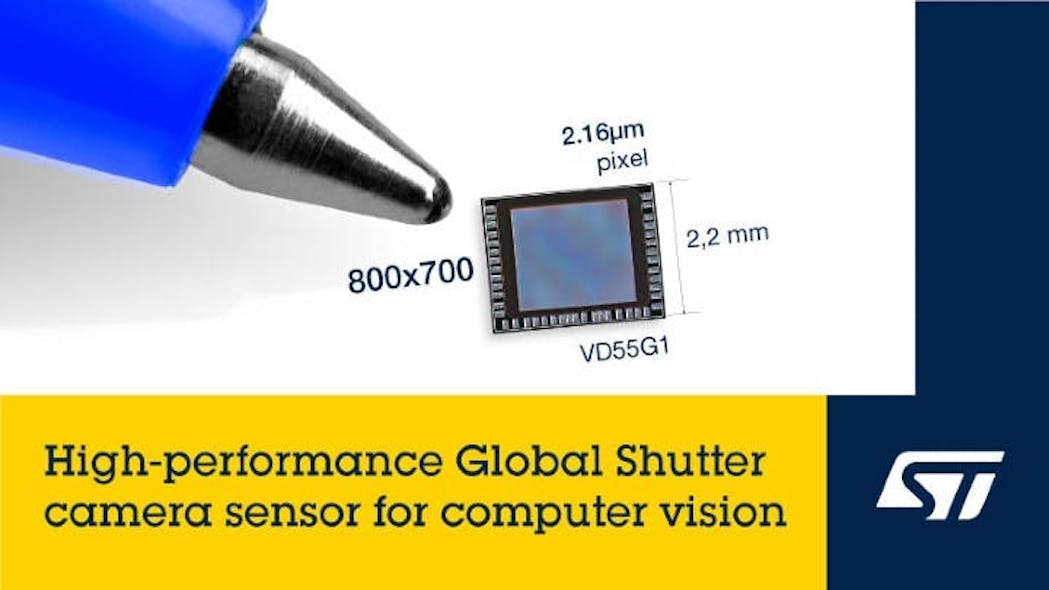 STMicroelectronics Launching New Global Shutter Sensor | Vision Systems Design