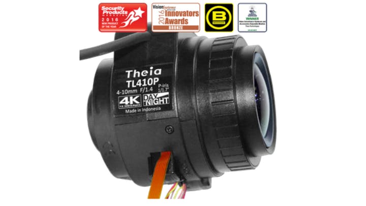 Theia Adds New Lens to IQ Lens System Series | Vision Systems Design